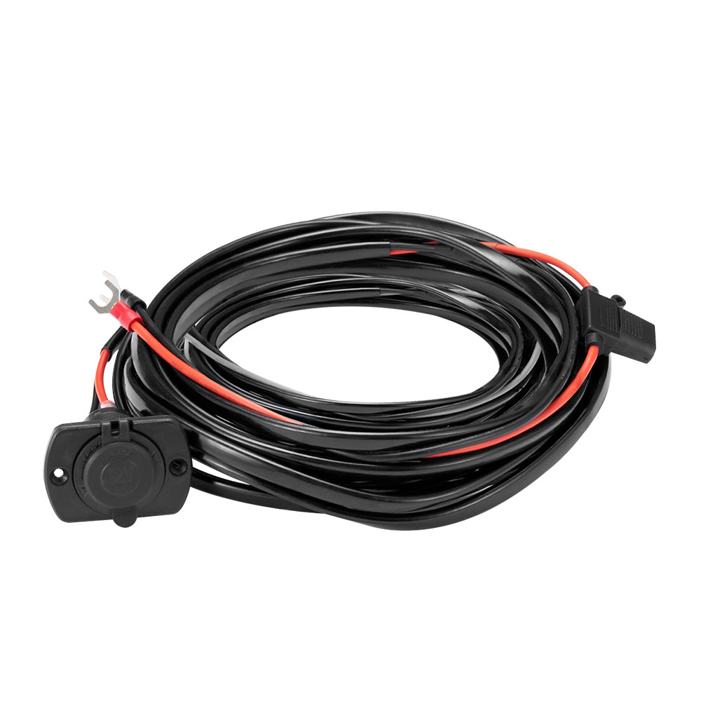 Atem Power 12V Fridge Wiring Kit 6M Cable DC Cig Socket Plug In-line F