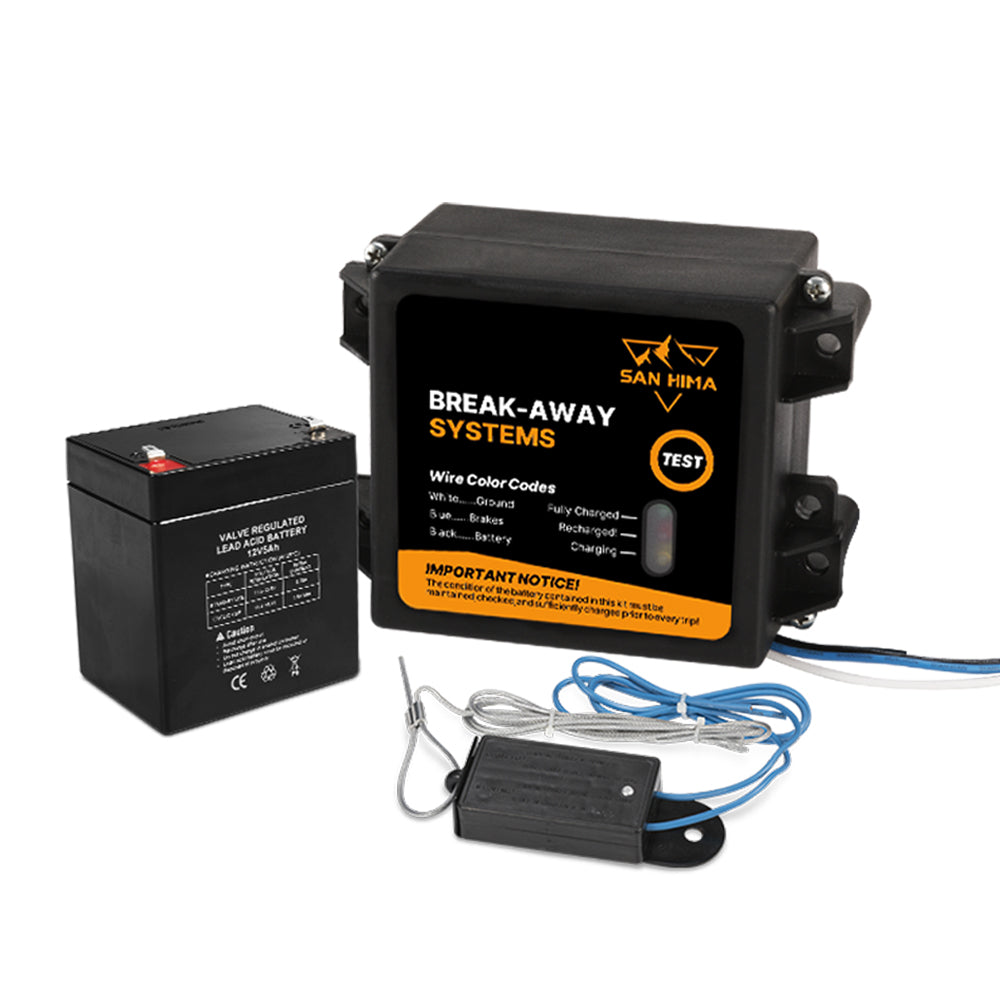 Break Away System with Battery& Switch Trailer Float Boat Electric Bre