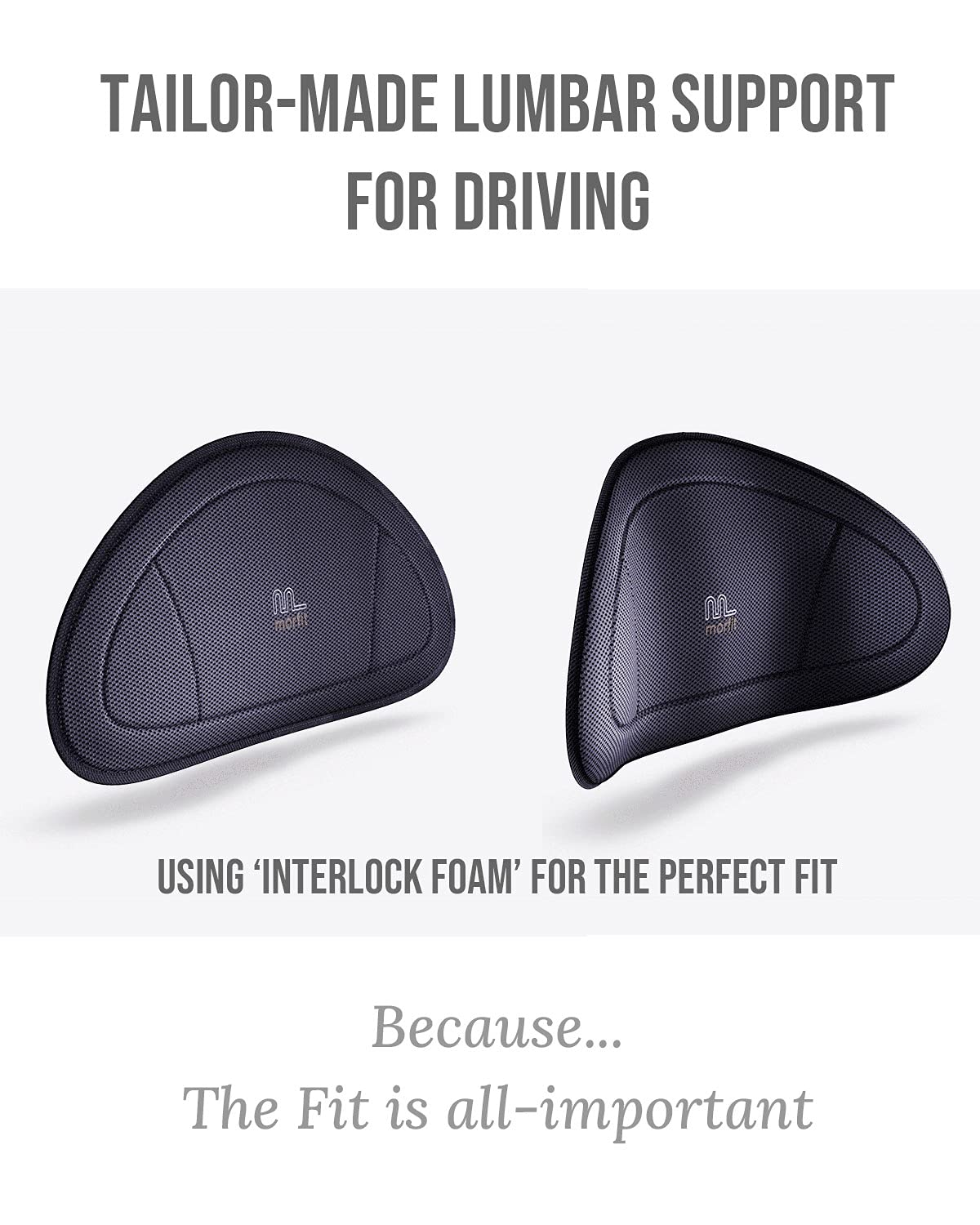 Morfit Electric Adjustable Car Lumbar Support