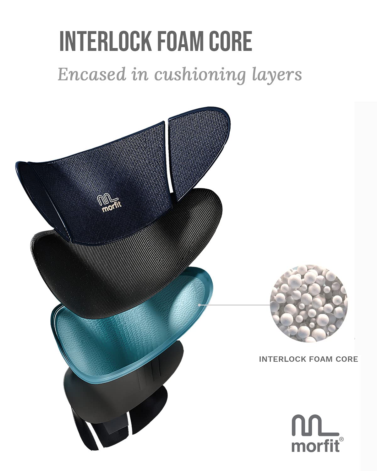 Morfit Electric Adjustable Car Lumbar Support