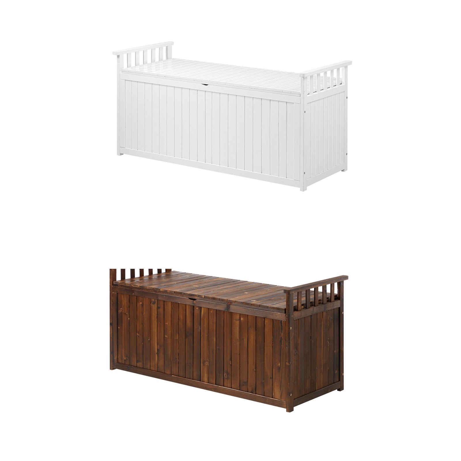 Livsip Outdoor Storage Box Garden Bench Container Cabinet 500L