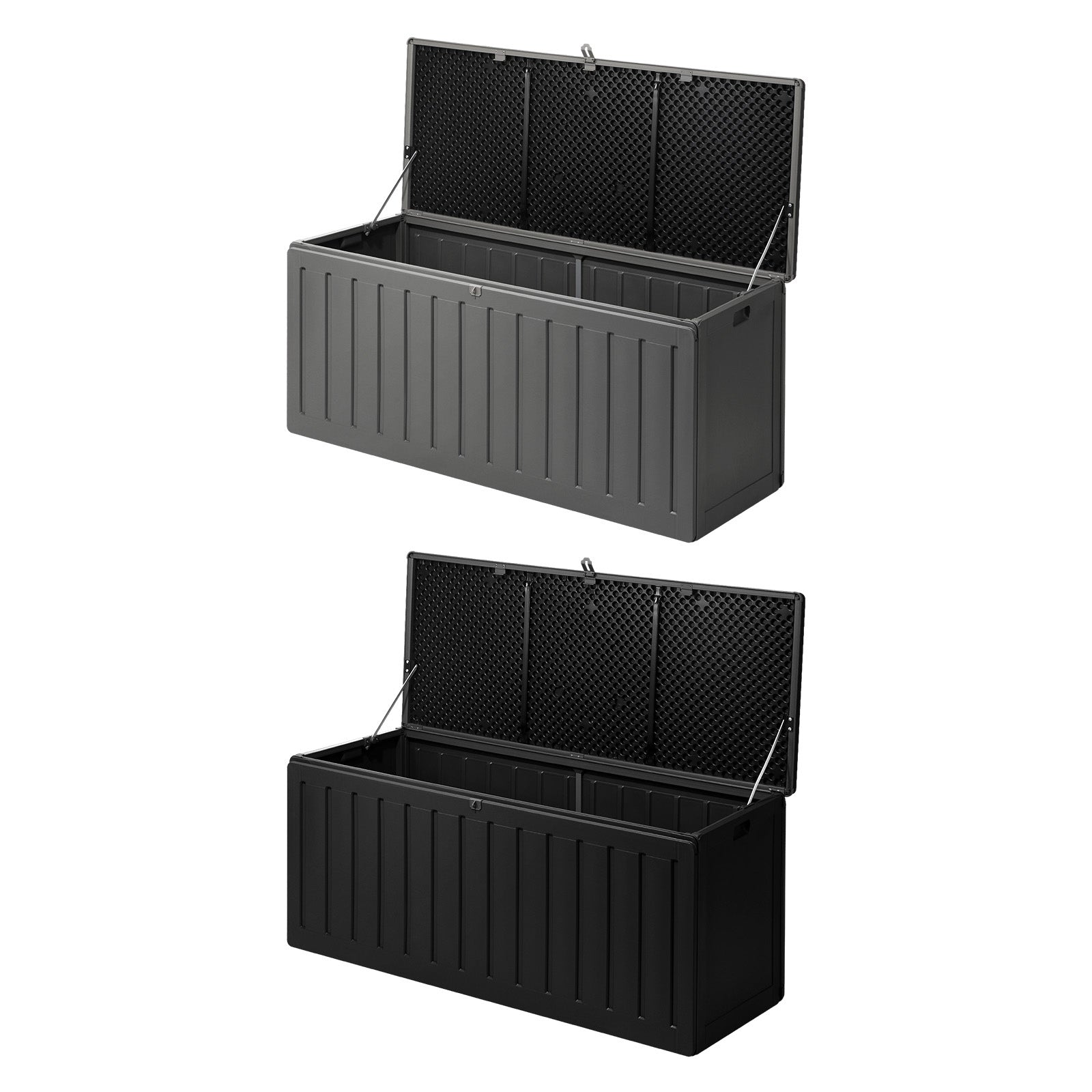 Livsip Outdoor Storage Box Bench 490L Cabinet Container Garden Deck To