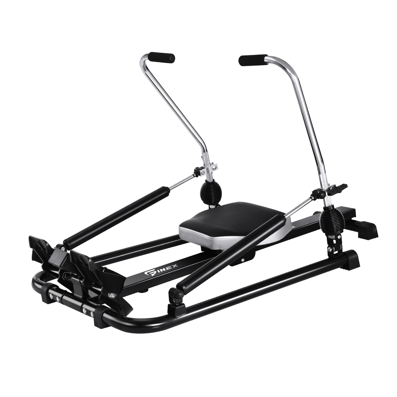 Finex Rowing Machine Rower Hydraulic Resistance Exercise Fitness Gym C