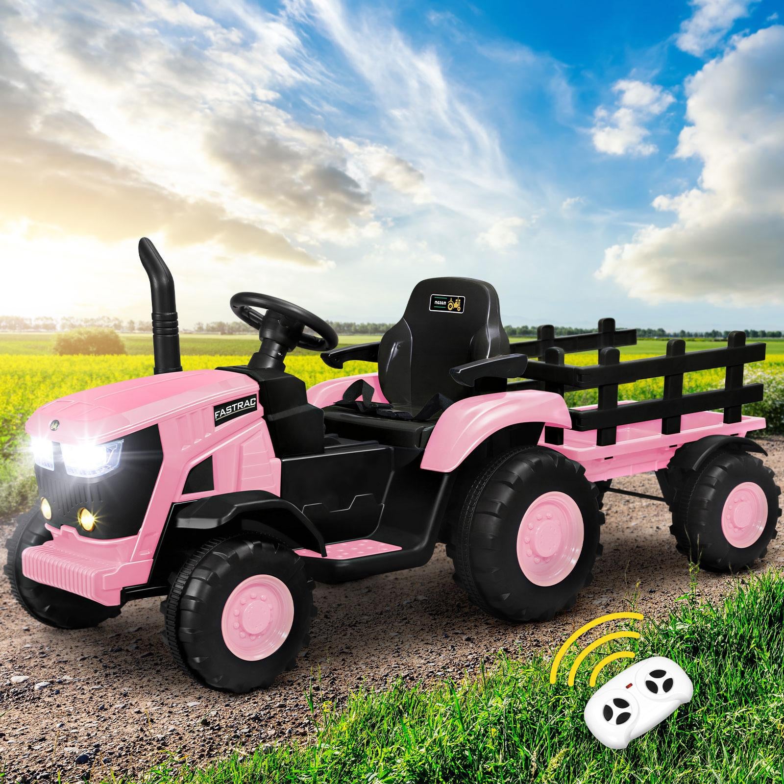 Mazam Kids XL Ride On Tractor Toy Battery Electric Operated Car Remote