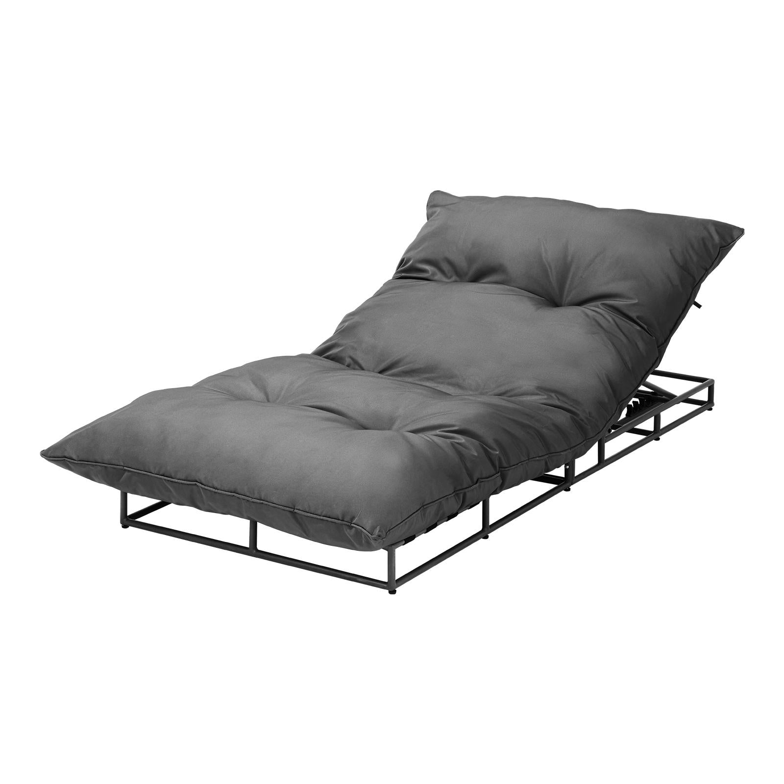Livsip Sun Lounge Outdoor Lounger Day Bed Garden Patio Furniture Setti